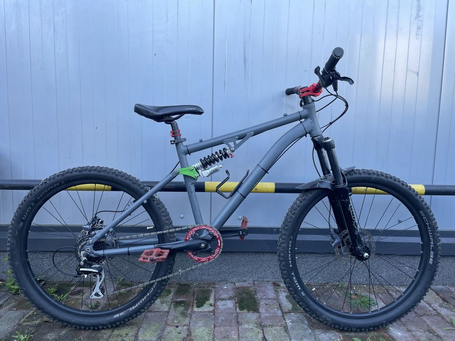 Rower Full suspension Leader MTB 26 (Dirt DH FR Enduro) Pruszków • OLX.pl