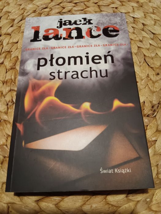 Jack Lance Płomień strachu Nowa z dedykacją i autografem autora ...