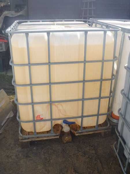 Pojemnik 1000l na wodę MAUSER Paletopojemnik Orzesze Centrum • OLX.pl