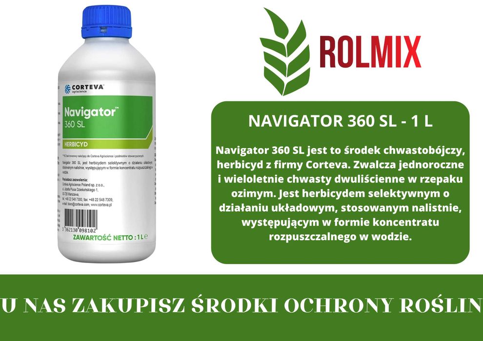 Navigator 360 SL - 1 L Psary Witowskie • OLX.pl