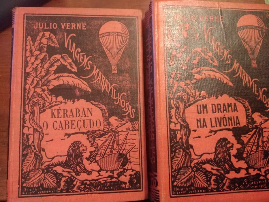Colecção Viagens Maravilhosas de Júlio Verne (vários volumes) Arroios ...