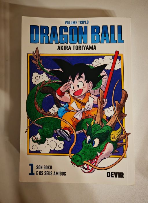 Livro Dragon Ball 1 - Volume TRIPLO - Akira Toriyama Benfica • OLX.pt