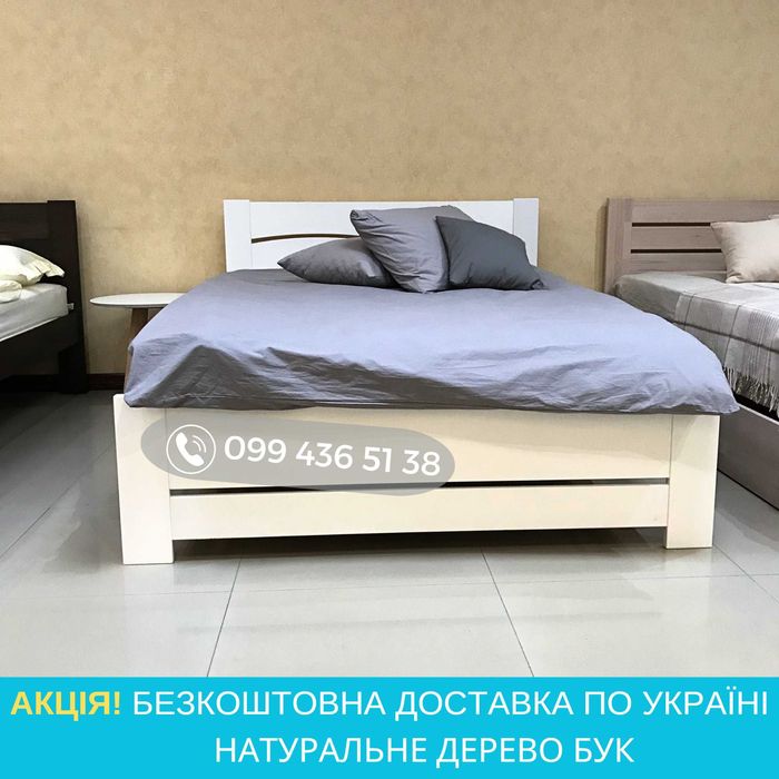 Кровать двуспальная. Ліжко двоспальне деревяне. Кровать односпальная: 6 ...