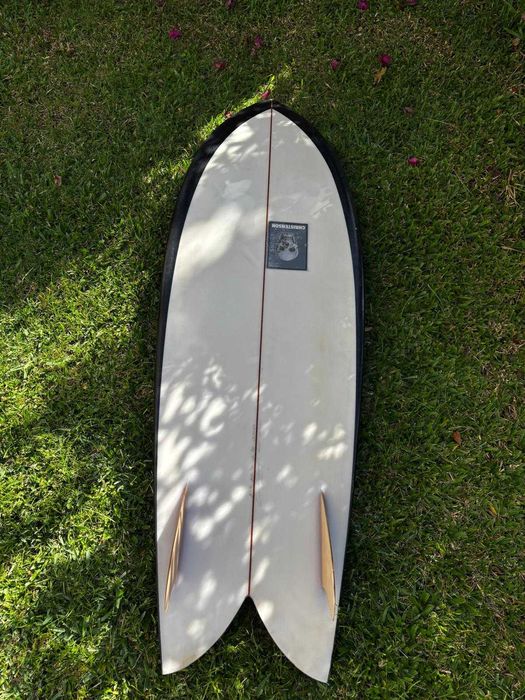 Chris Christenson FISH 5’4 x 20 1/2 x 2 3/8 - 30L (fins on glass ...