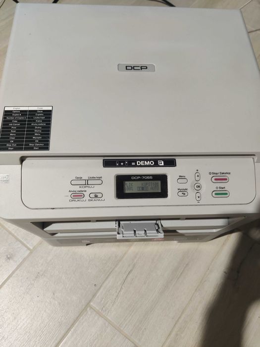 Drukarka laserowa Brother DCP-7055 + 2 tonery + bęben Szarów • OLX.pl