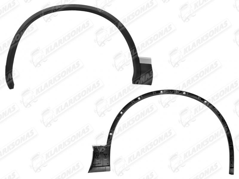 Дуга на крило VW TOUAREG 06.2014 - 12.2017 7P6853717C 7P6853718C: 58 ...