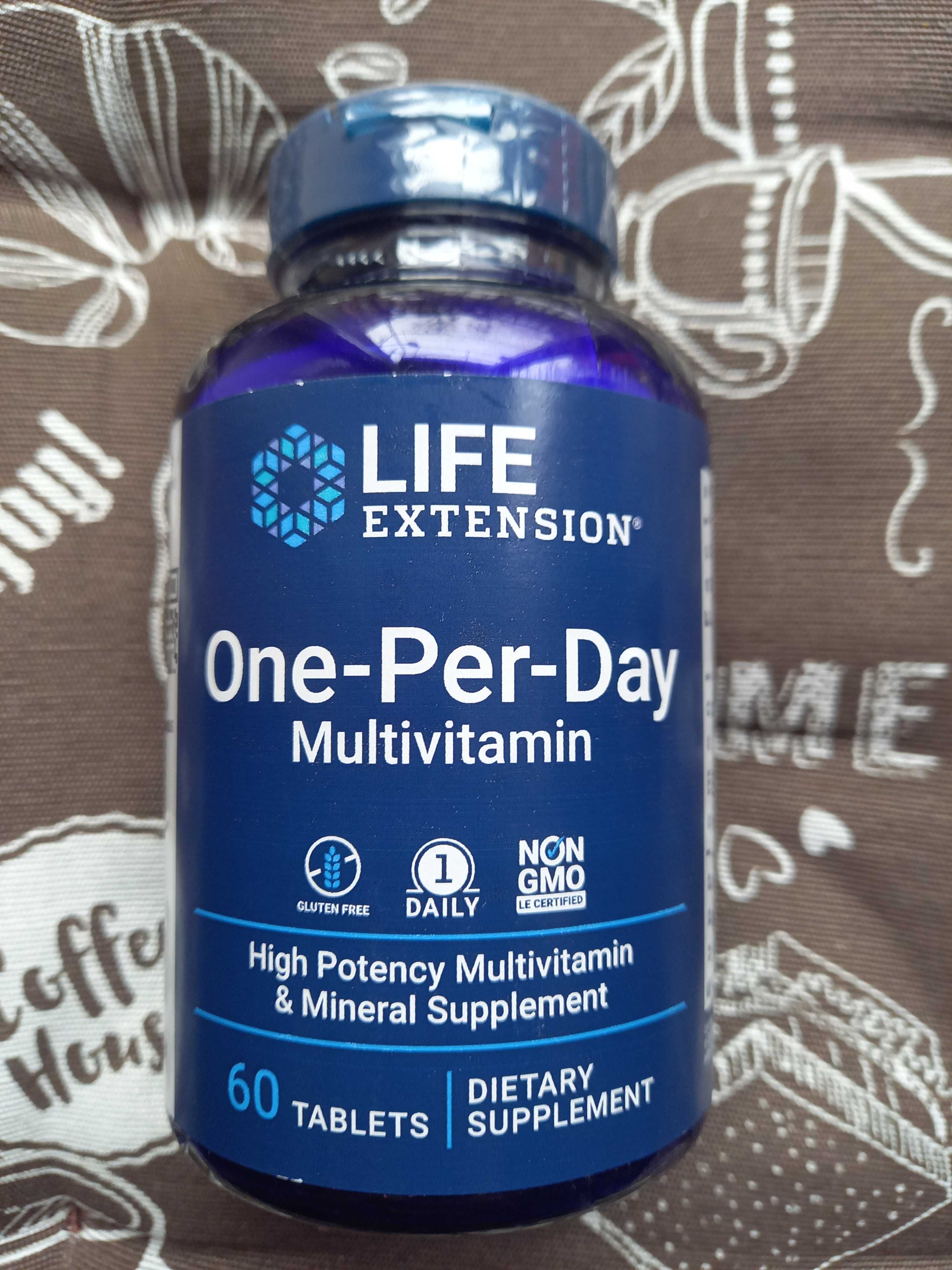 Мультивитамины для мужчин и женщин One Two per Day, Life Extension: 780 ...