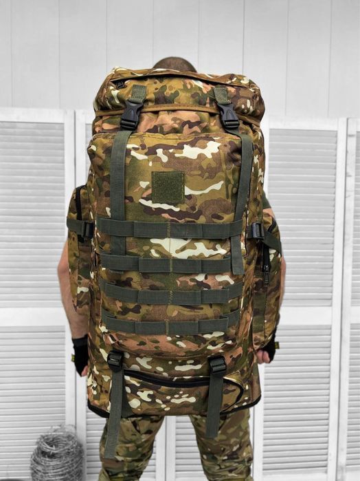 ‼️Тактический штурмовой рюкзак 90л.Военный рюкзак ЗСУ. Армейский.: 1 ...