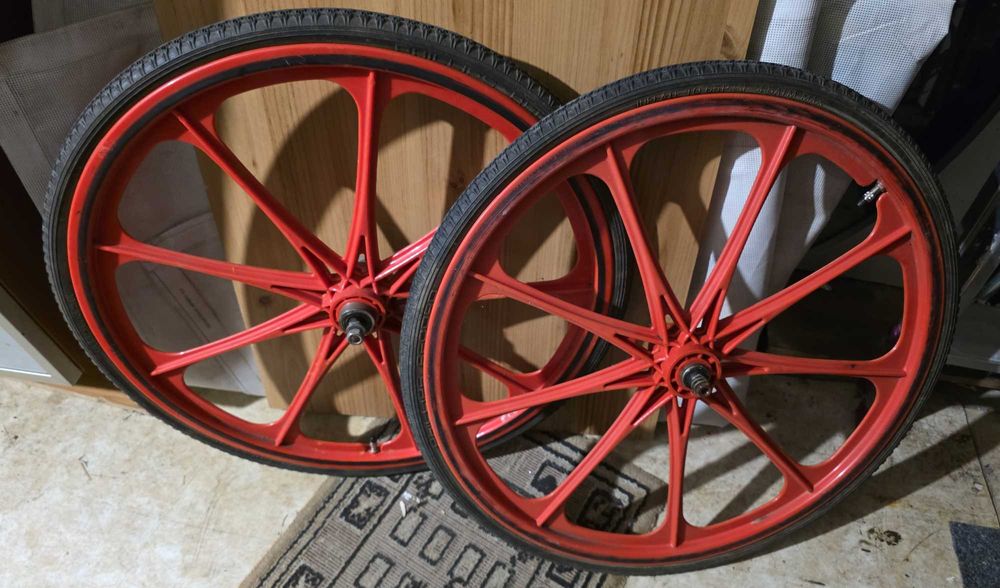 Koła plastikowe bmx , hulajnoga SKYWAY TUFF II Wrocław Fabryczna • OLX.pl