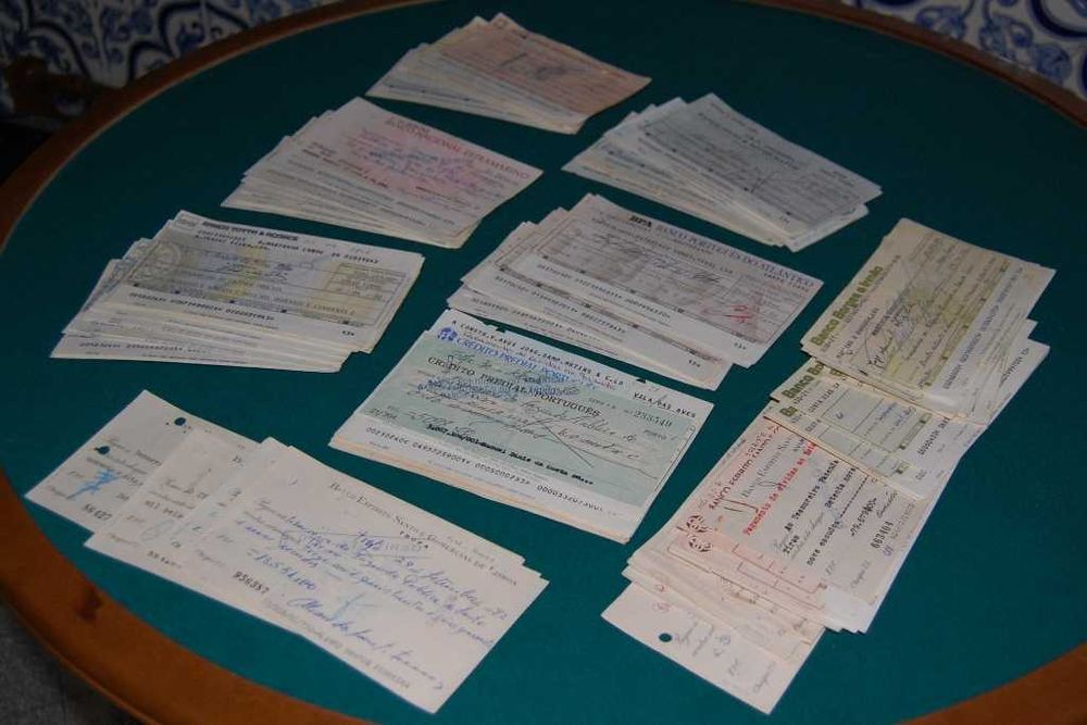 Coleção de Cheques Antigos Vila do Conde • OLX Portugal