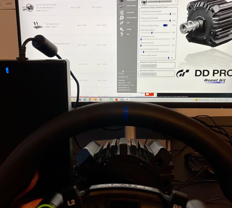 Fanatec zasilacz BOOST KIT 180W dający 8Nm do baz GT DD PRO CSL DD 5Nm ...