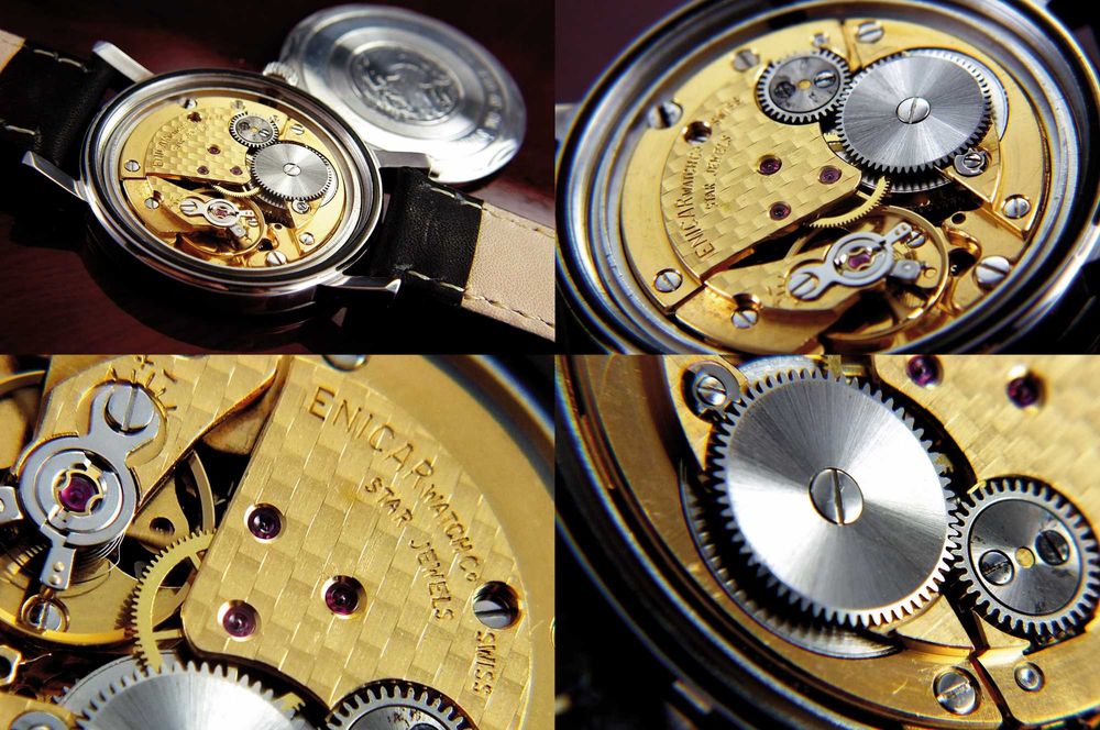 Enicar Star SHARK Cal 161 Mechaniczny z Datownikiem ŁADNY! Ruda Śląska ...
