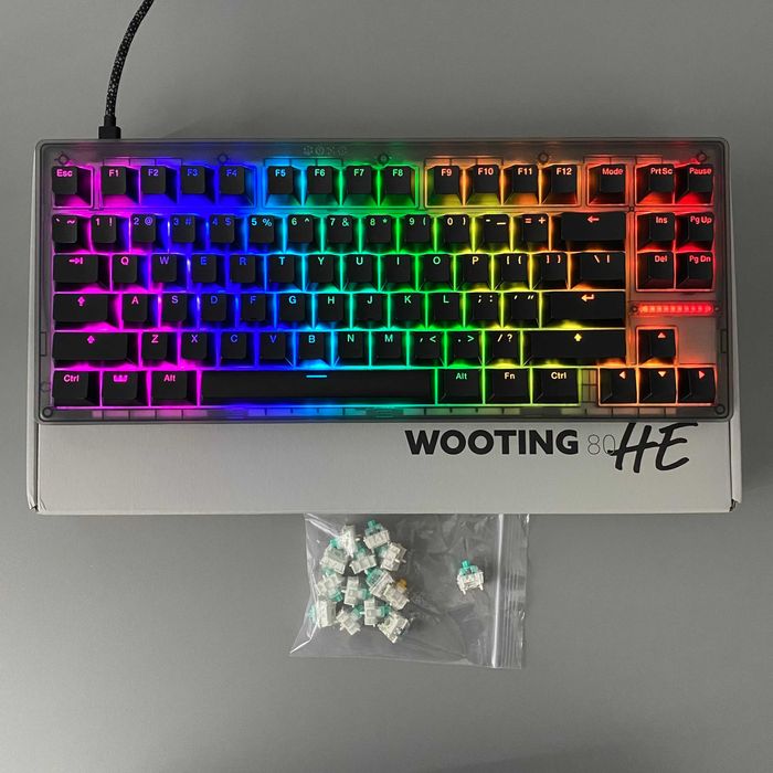 Wooting 80HE Ghost ANSI Warszawa Wawer • OLX.pl