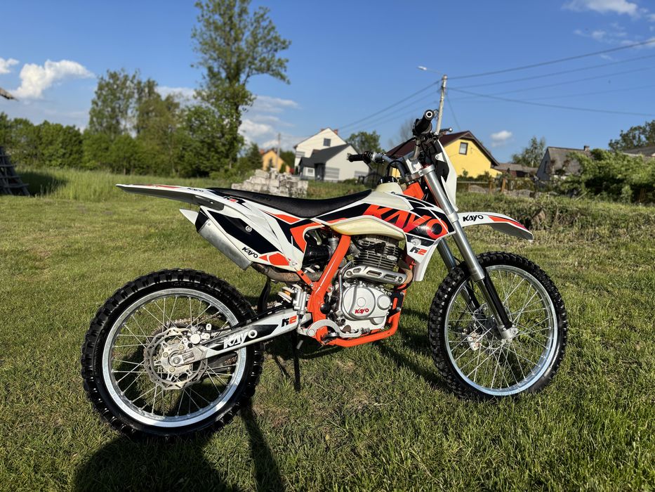 Kayo K2 250 Zadbany !! Jak Nowy !! Cross ! Enduro ! Przezwody • OLX.pl