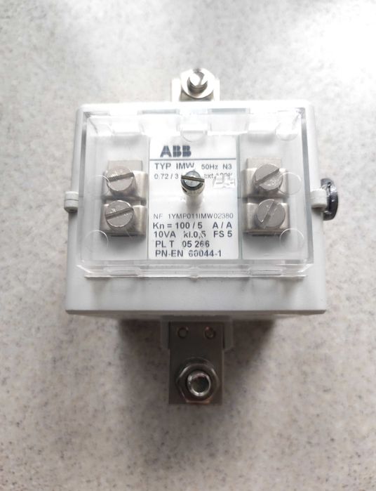 Przekładnik prądowy ABB IMW 100/5, Łódź Górna • OLX.pl