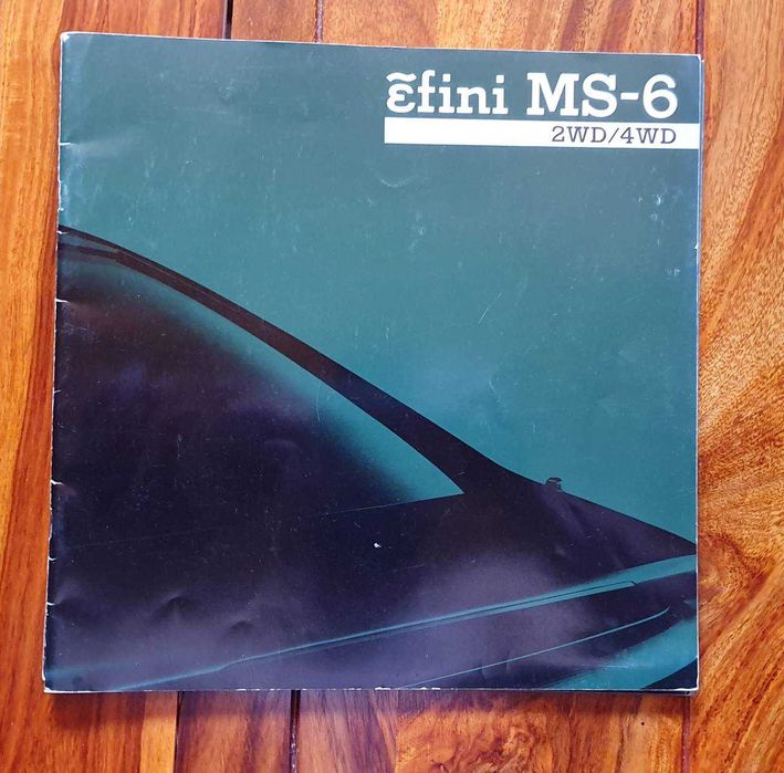 Katalog folder prospekt reklamowy Efini MS-6 MS-9 Mazda 626 929 ...