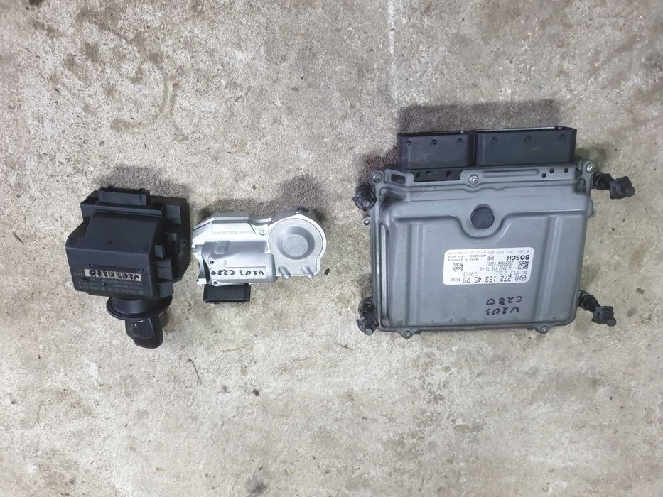 Mercedes w203 w209 sterownik silnika zestaw startowy m272 Opole ...