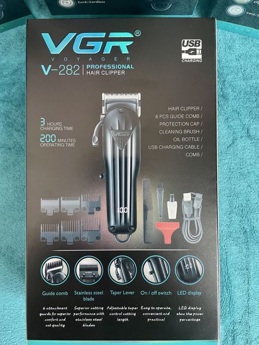 Профессиональная машинка для стрижки VGR V-282: 550 грн. - Бритви ...