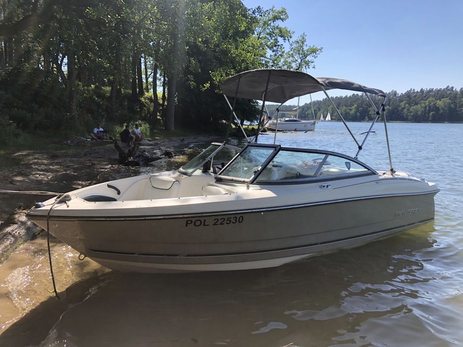 Motorowka Monterey 180 FS Bayliner Sea Ray 2008r 3.0 Super stan Giżycko ...