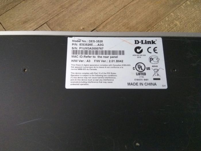 Коммутатор D- Link DES-3528 xStack: 1 200 грн. - Периферійні пристрої ...