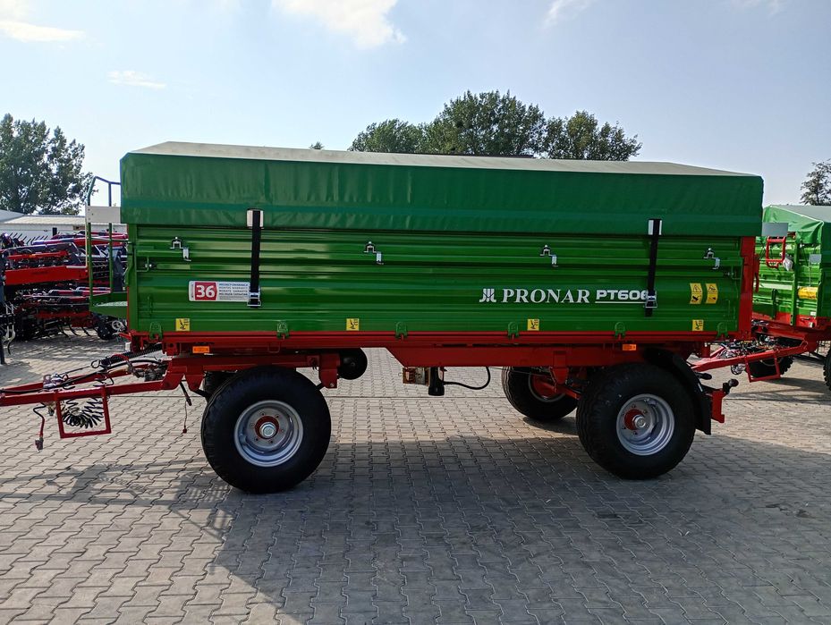 Przyczepa PRONAR paletowa PT606, cena PROMOCYJNA kompletna - rok 2024 Zakrzewo • OLX.pl