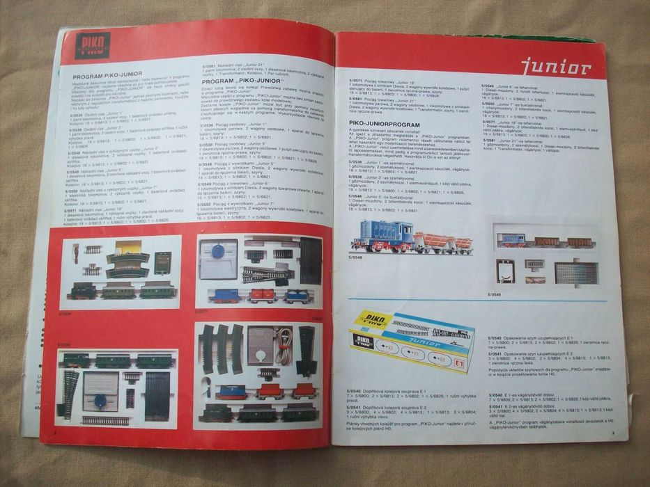 PIKO HO Modellbahn katalog, stary, używany, podniszczony. Warszawa Wola • OLX.pl