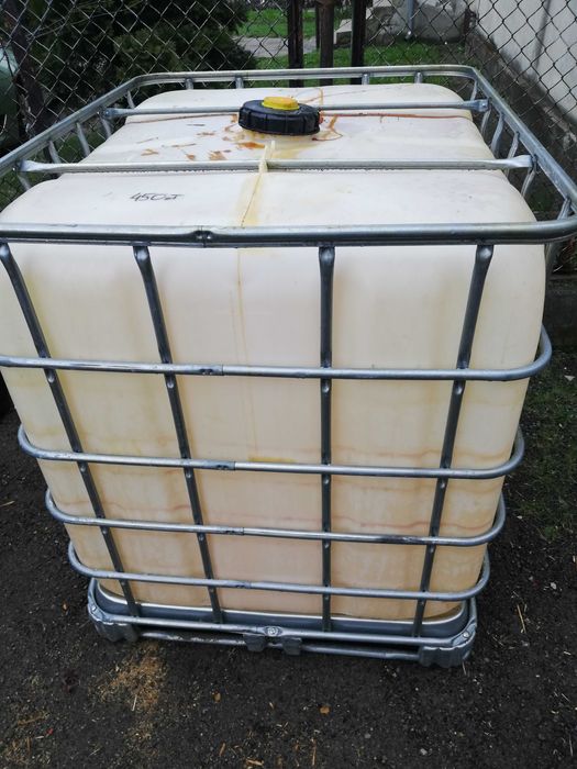 Pojemnik Zbiornik Mauzer Mauser 1000L, zbiornik na deszczówkę Zawiercie Centrum • OLX.pl