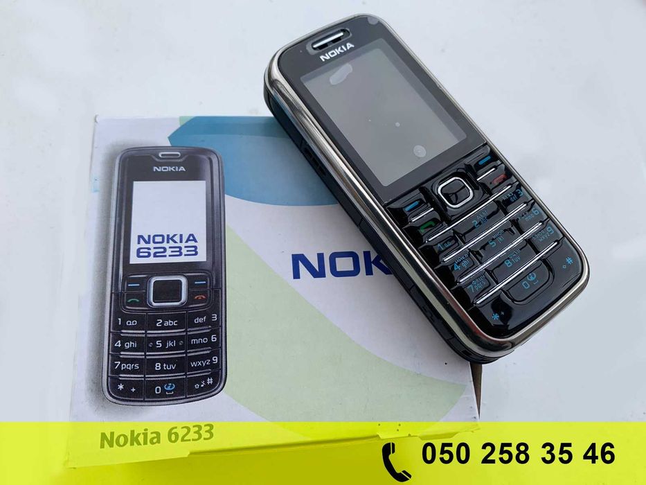 Nokia 6233 black мобильный телефон (новый в пленке): 1 399 грн. - Мобильные телефоны / смартфоны ...