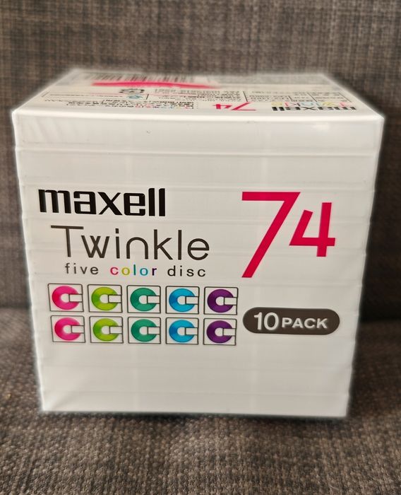 Минидиски minidisc Maxell Twinkle 74 min 10 штук: 1 890 грн. - CD / DVD ...
