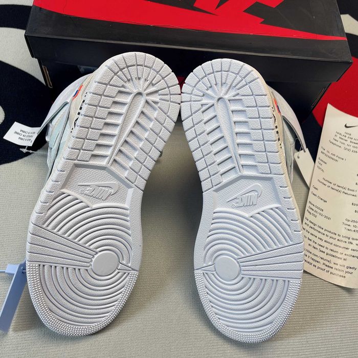 Buty Off-White x Air Jordan 1 Retro High OG White (36-47.5) Warszawa Białołęka • OLX.pl