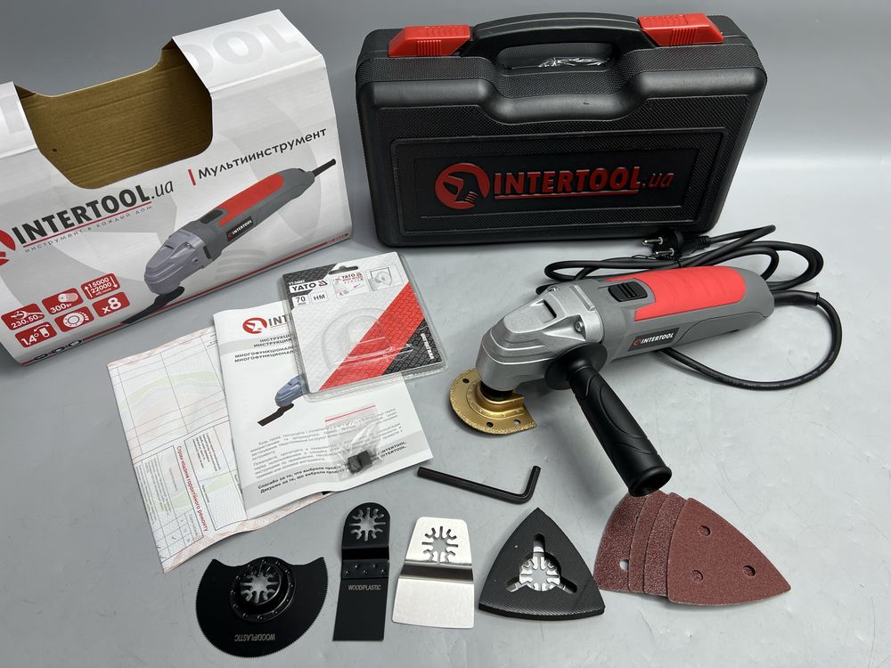 Реноватор Intertool DT-0523 + сегментная насадка Yato по плитке бетону ...