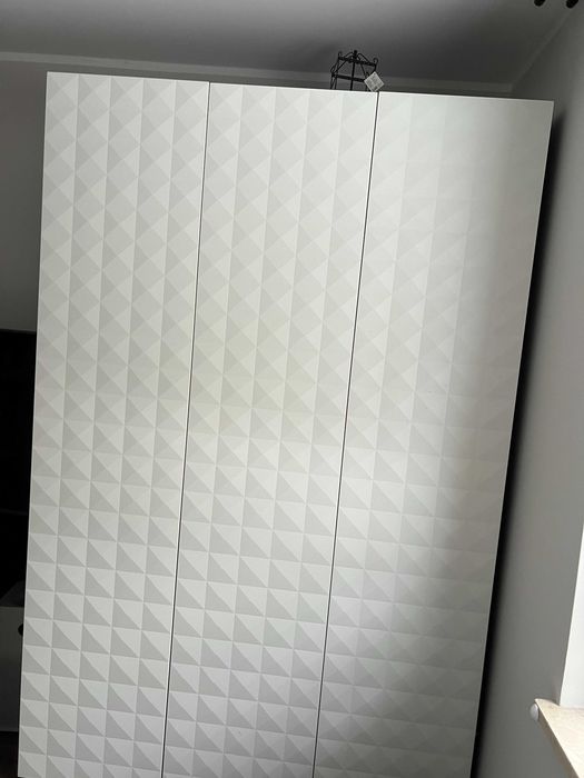 Szafa 3-drzwiowa biała Ikea Pax Vingrom - pojemna, bardzo dobry stan ...