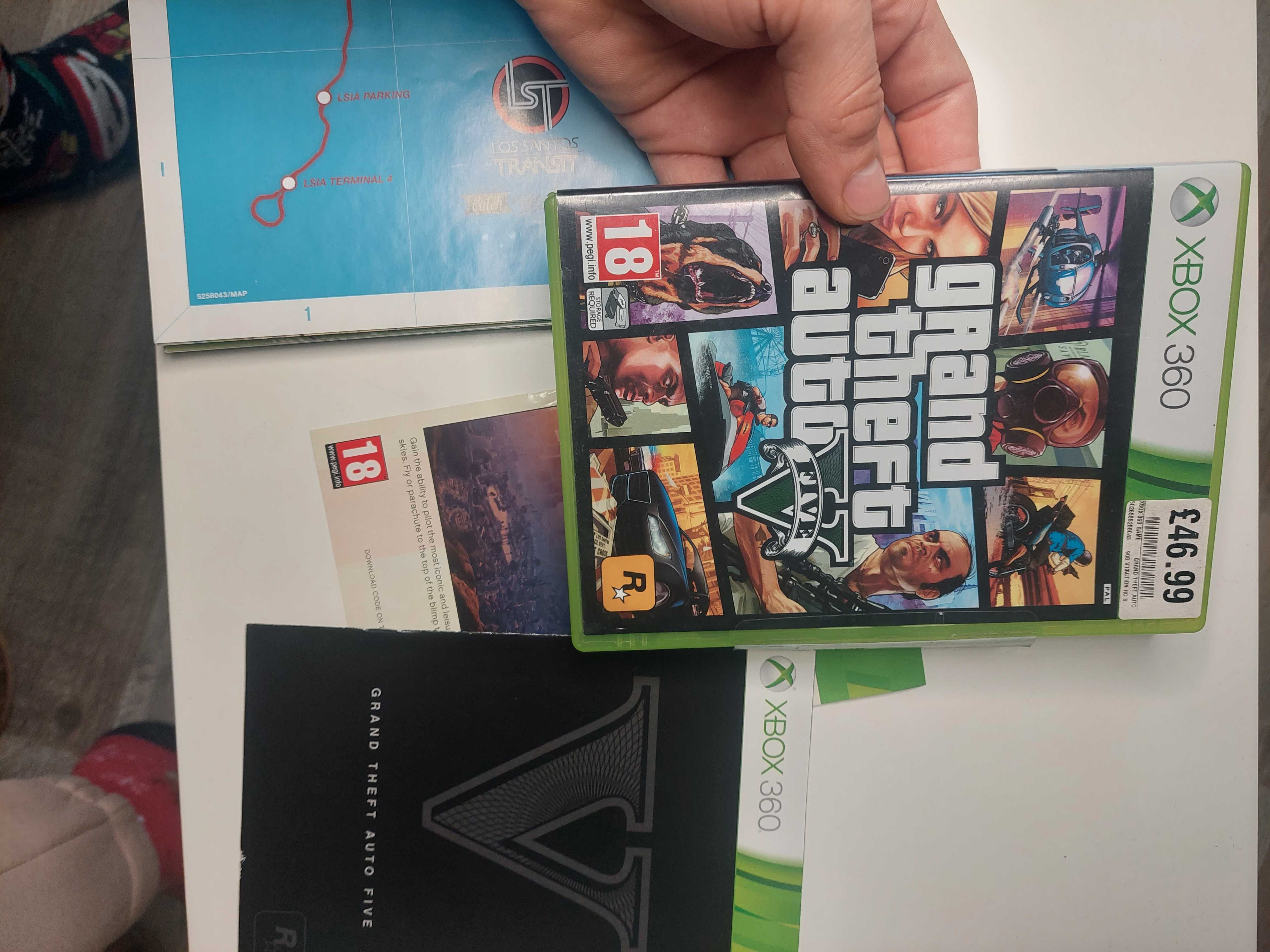 GTA 5 Five Гта 5 ліцензія доя ікс бокс 360 xbox 360: 375 грн. - Ігри ...