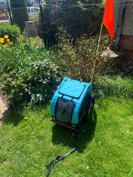 Przyczepka rowerowa dla psa HAFENBANDE Cabby S Nowy Browiniec • OLX.pl