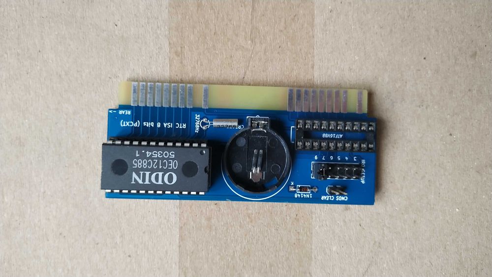 Плата RTC ISA 8 bits (PCXT) и микросхема 12885: 276 грн. - Інша електроніка Харків на Olx