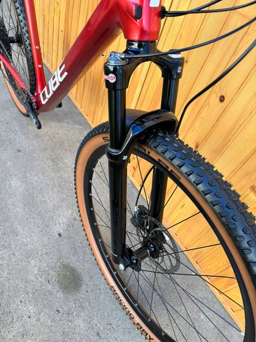 Cube Reaction C62 ONE (2022р) карбон, повітряна вилка, колеса на осях ...