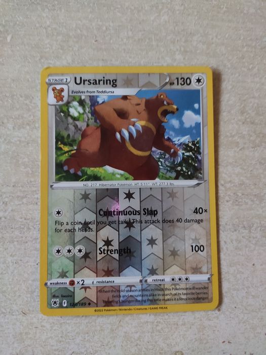 Karta Pokemon Ursaring Krapkowice • OLX.pl