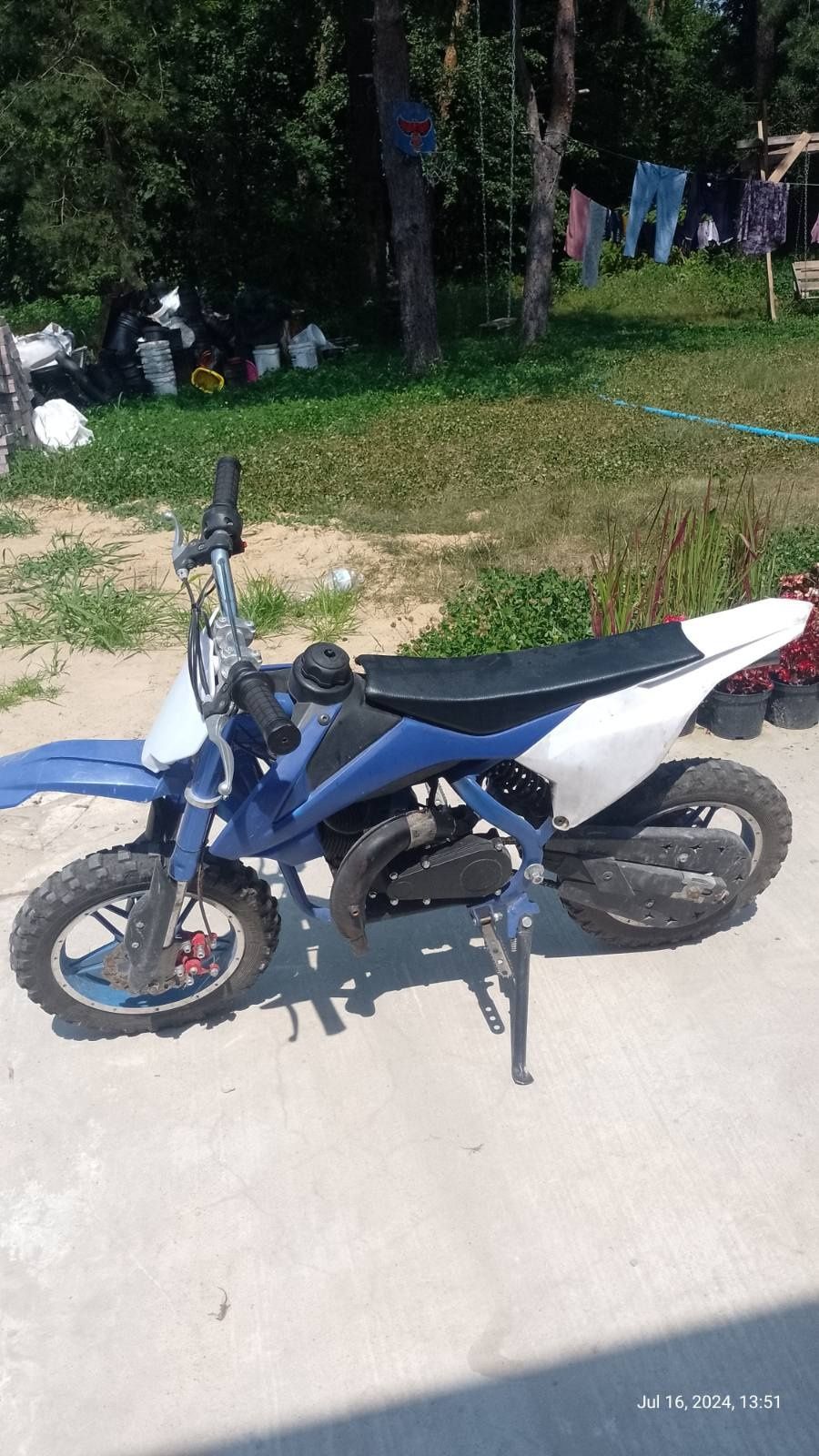 Продам Пітбайк для 6-12 років 50куб. бензиновий 60км/год: 14 000 грн ...