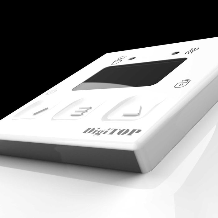 Терморегулятор для теплого пола/теплої підлоги DigiTOP TS-1F, датчик: 990 грн. - Кліматичне ...