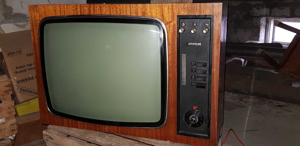 Telewizor lampowy Ametyst-1012 Unitra PRL Kielce • OLX.pl