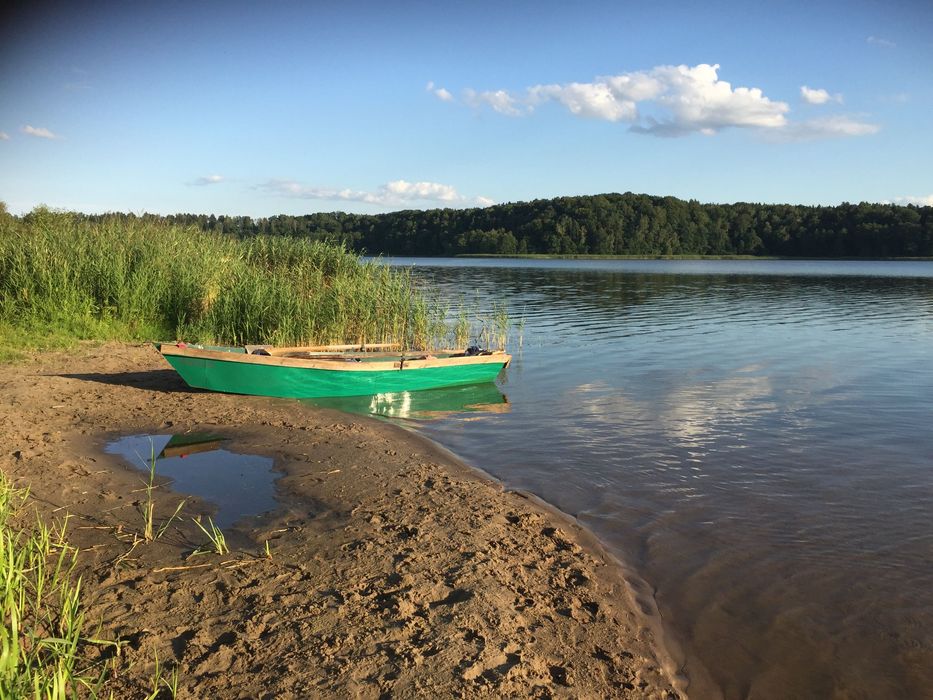 Domek letniskowy w warmińskim zaciszu nad rzeką Pisą i jeziorem Wadąg ...