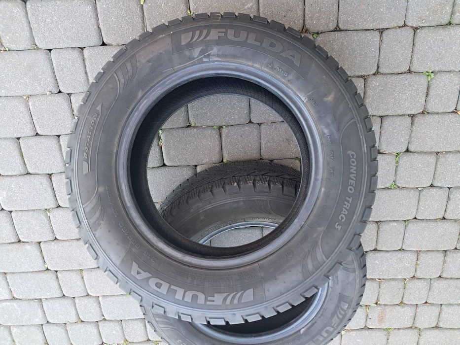 Opony ZIMOWE komplet opon ZIMOWYCH 215/65r16 C FULDA 2021 Dostawcze C ...