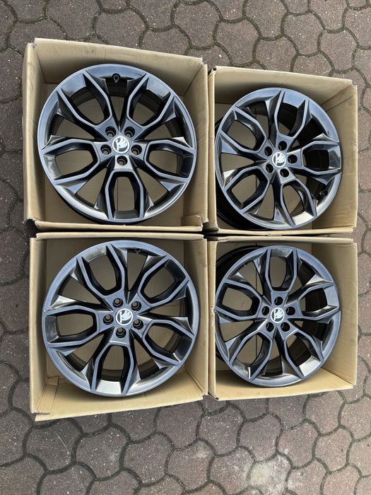 Felgi Skoda Kamiq Scala fabia 5x100 18 cali taigo t-cross oryginał ...