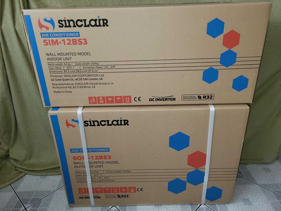 Klimatyzacja Klimatyzator SINCLAIR 3.2/3.6 KW Opoczno • OLX.pl