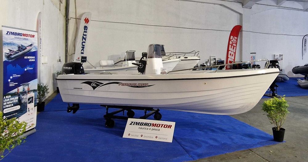 OBE Pescador 485 CC + Suzuki DF30 ATL - Novo Sesimbra • OLX Portugal