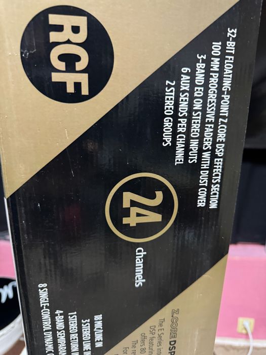 Analogowy mikser audio RCF E24 STAN IDEALNY Gądki • OLX.pl