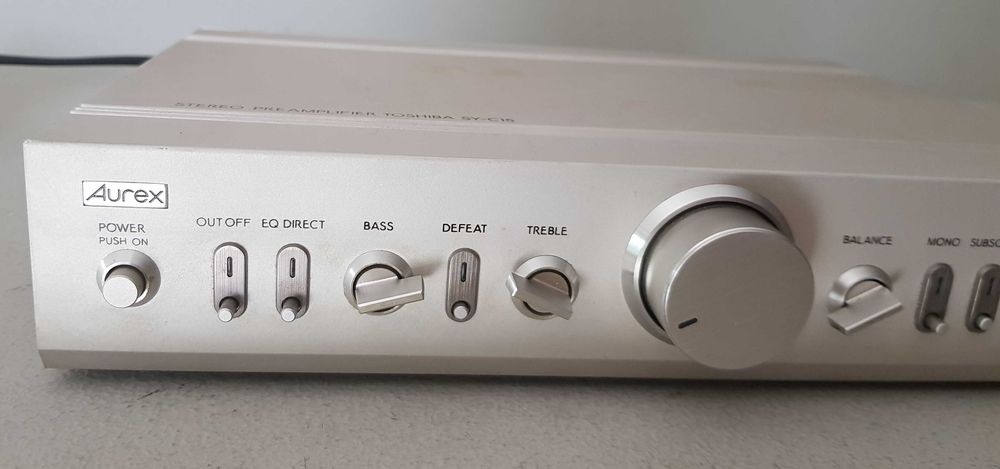 AUREX TOSHIBA SY - C15 Przedwzmacniacz real foto. Gniezno • OLX.pl