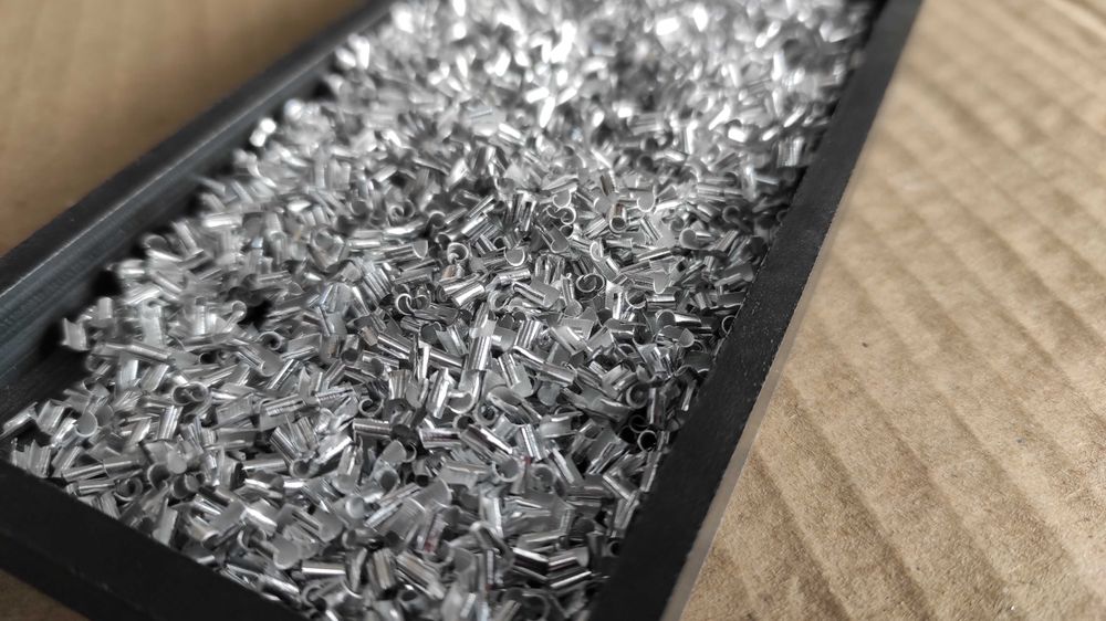 Wiór aluminiowy, aluminium, rękodzieło, decoupage Franciszków • OLX.pl