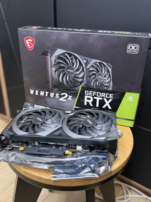 MSI RTX 3060 Ti Ventus 2X OC 8GB Łódź Polesie • OLX.pl