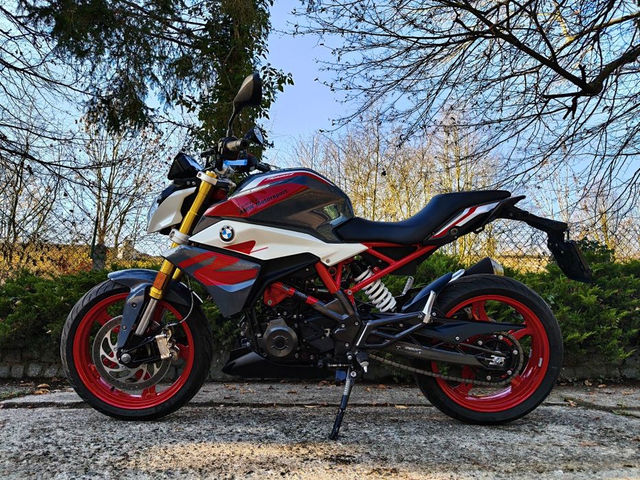 REZERWACJA BMW G310, 2021r, tylko 1250km gotowy do jazdy Raty Cybulice ...